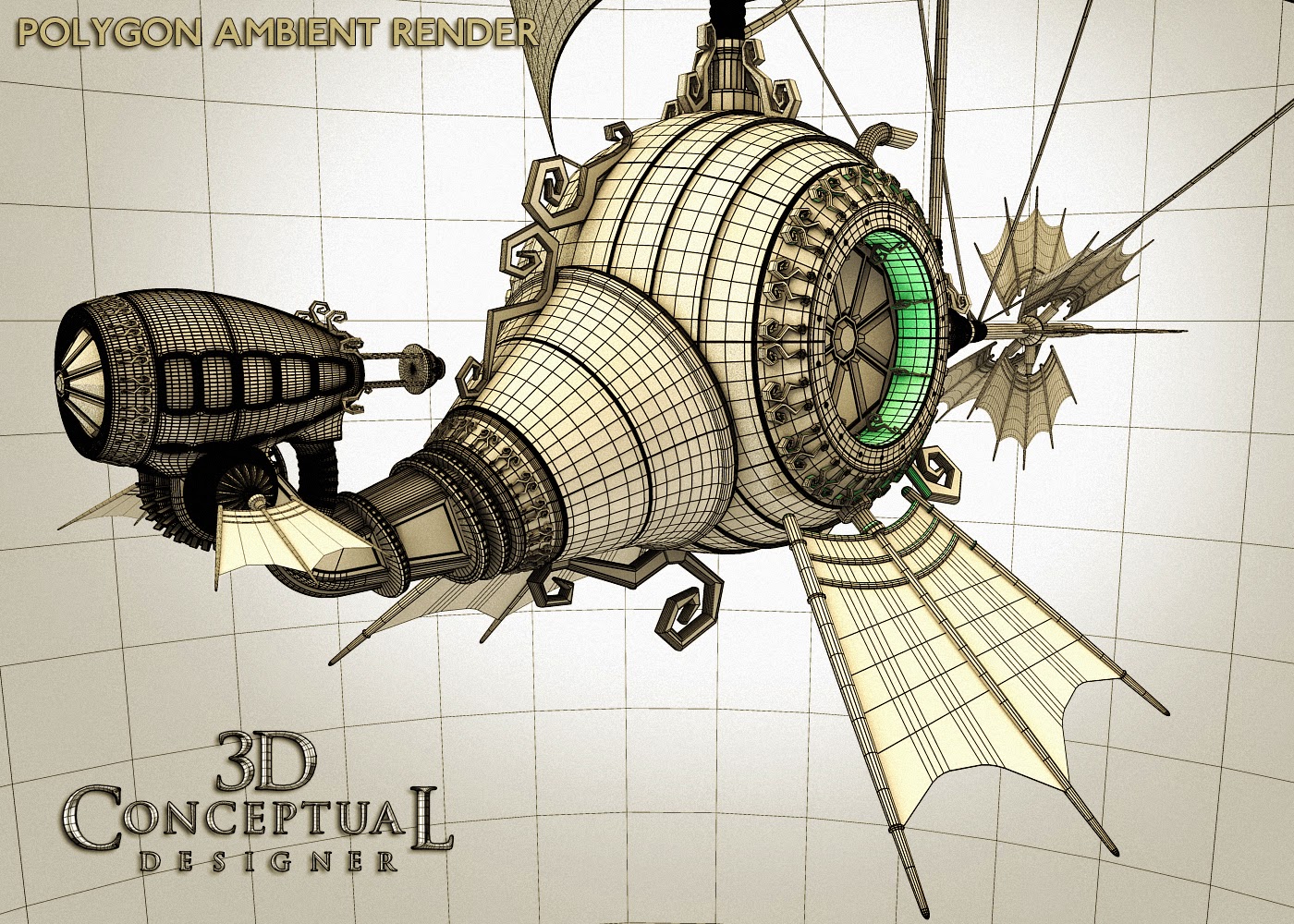 Flying Machine Steampunk
